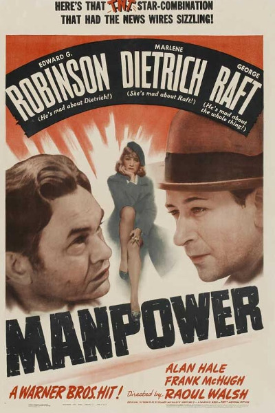 Manpower 1947 Watch in HD for Free - Fusion Movies
